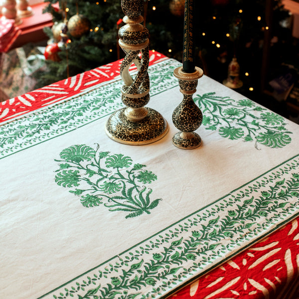 JEHAN Blockprint Table Runner – FARO